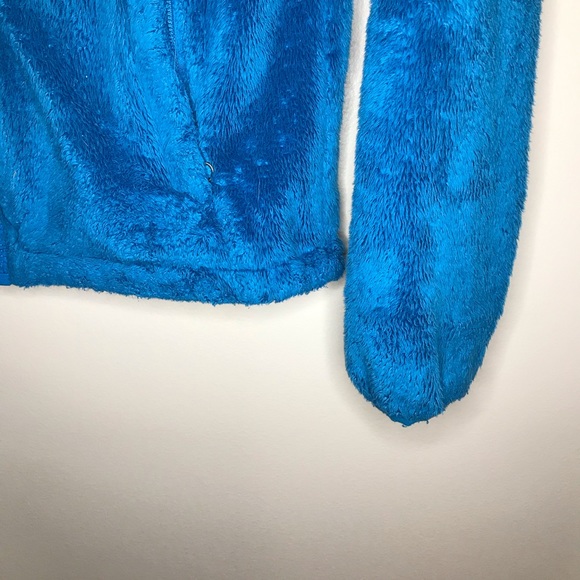 The North Face | Jackets & Coats | North Face Osito Blue Fuzzy Jacket ...